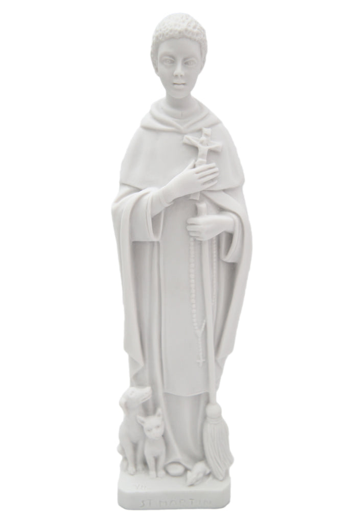 12.25" Saint St Martin De Porres Statue Sculpture Catholic Religious V ...